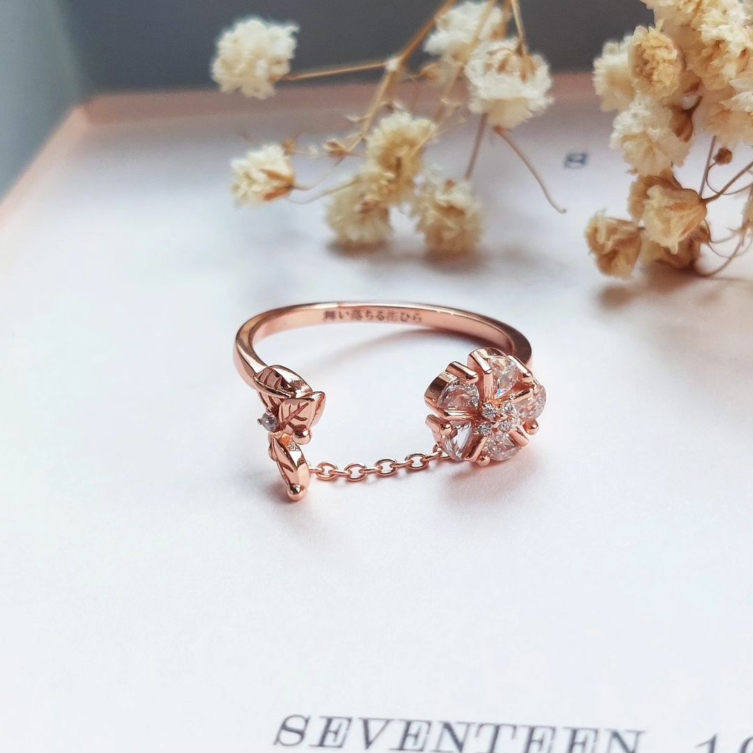 Seventeen Fallin' Flower & Carat Land rings – anpinmanz