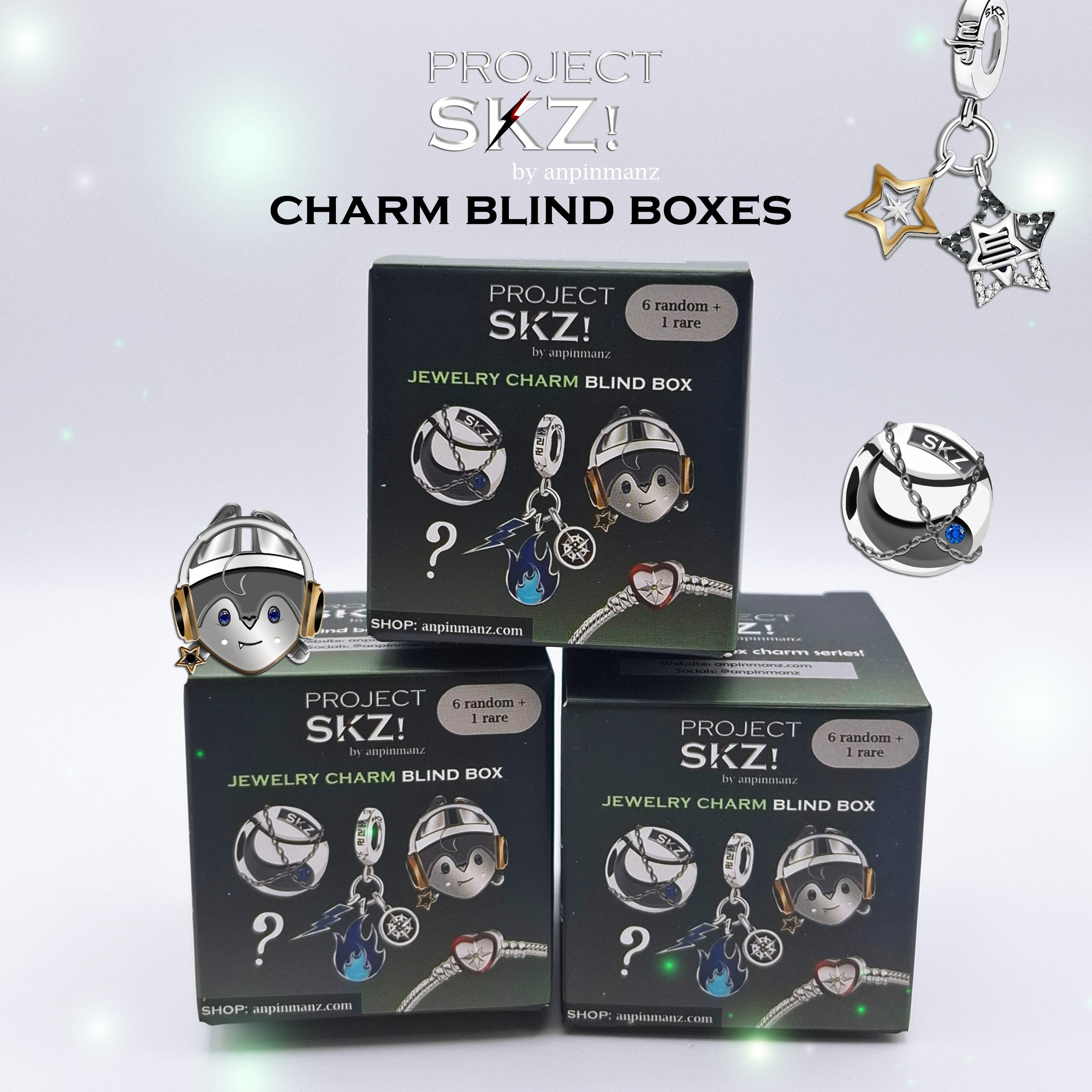 PROJECT SKZ! charm blind boxes – anpinmanz